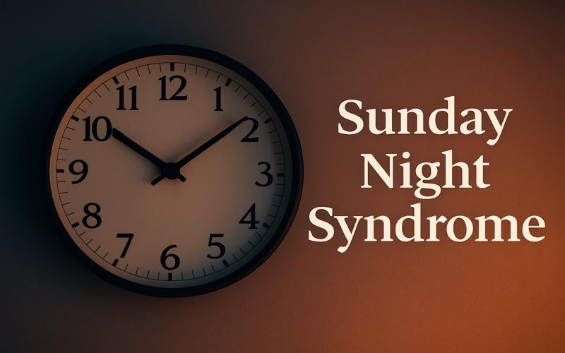 Sunday Night Syndrome - What it is and What to do about it?